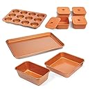 Amazon.com: Copper Chef 12 Piece Bakeware Set: Kitchen & Dining