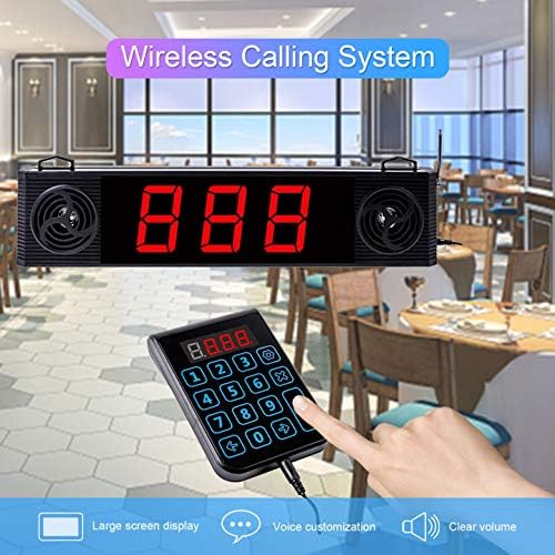 Wireless Calling System Take A Number System Wireless Restaurant Pager ...