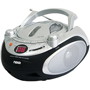 Amazon.com: NAXA Electronics Portable CD Player and AM/FM Stereo Radio ...