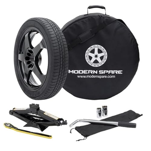 Modern Spare Complete Compact Tire Kit With Carrying - Fits 2016-2024 ...