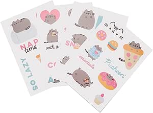 Amazon.com: Pusheen Foodie Collection Stickers Gadget Decals ...