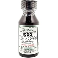 Amazon.com : IODINE Tincture Decolorized Colorless White Clear IODO ...