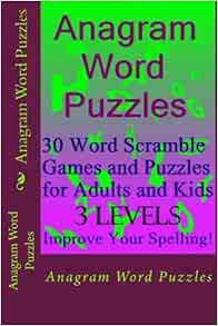 Anagram Word Puzzles: 30 Word Scramble Games and Puzzles for Adults and ...