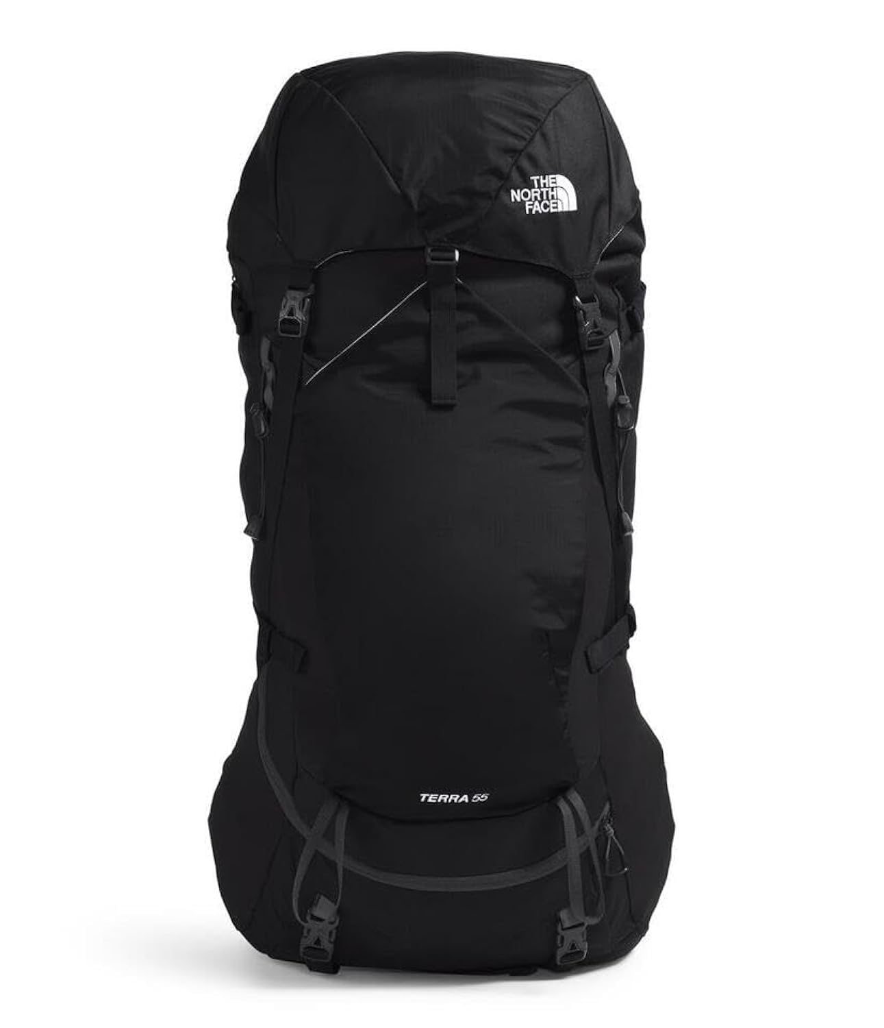 THE NORTH FACE Terra 55 Backpacking Backpack, TNF Black/Asphalt Grey ...