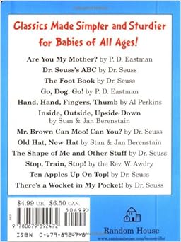 Amazon.com: Ten Apples Up on Top! (Bright & Early Board Books(TM ...