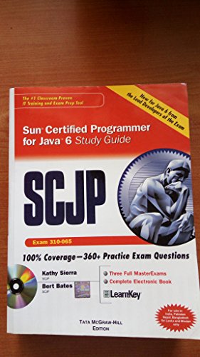 SCJP SUN CERTIFIED PROGRAMMER FOR JAVA 6 STUDY GUIDE By Katherine ...