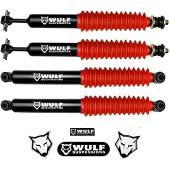 Amazon.com: WULF 1998-2011 Ford Ranger Extended Shocks Kit for 3" Lifts ...