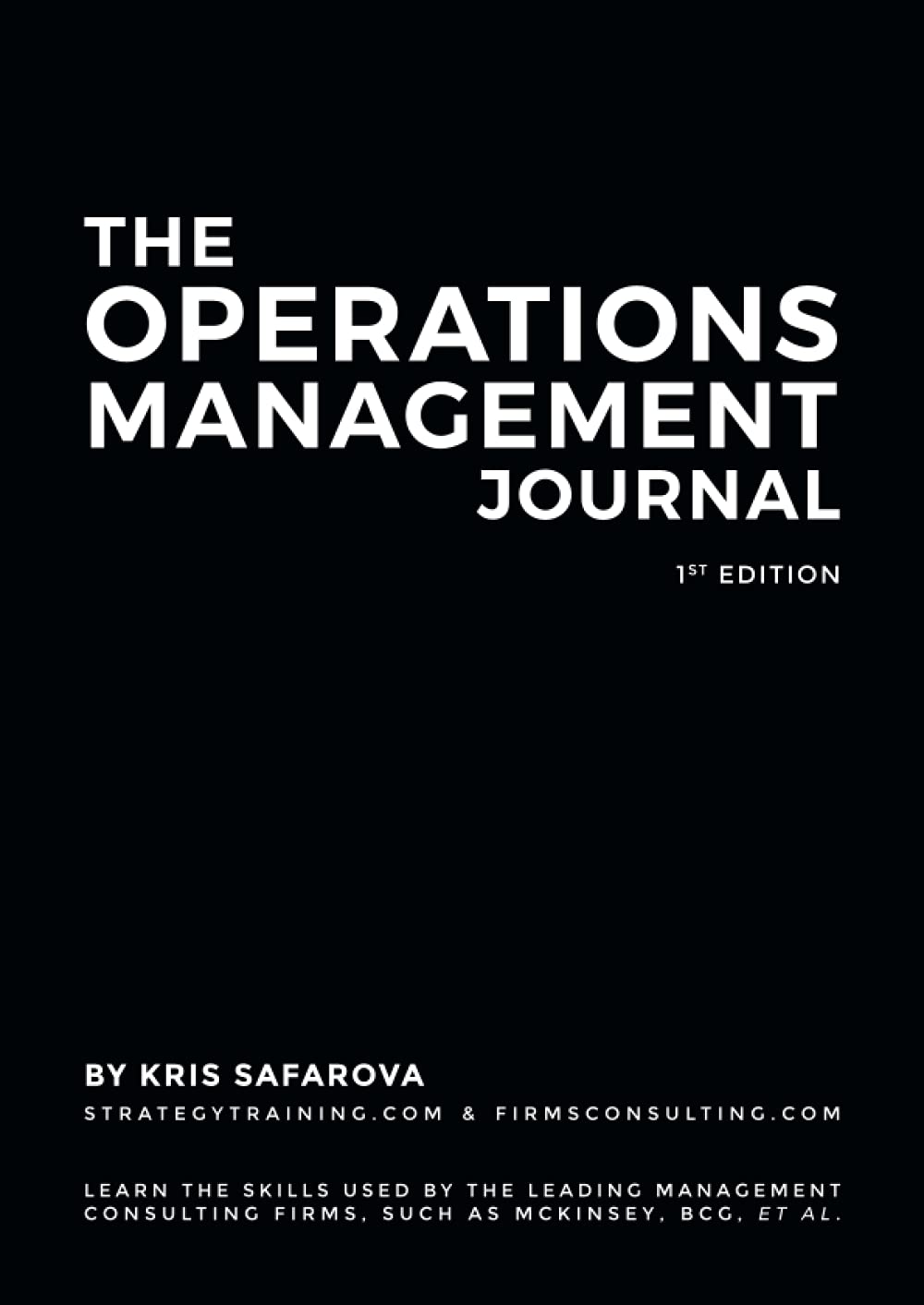 Mua The Operations Management Journal: Learn the skills used by the ...