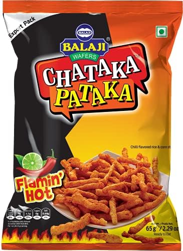 Balaji Wafers Chataka Pataka Flamin Hot 65 Gm price in UAE | Amazon UAE ...