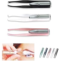 Amazon.com : Light Tweezers, Stainless Steel Tweezers with LED Light ...