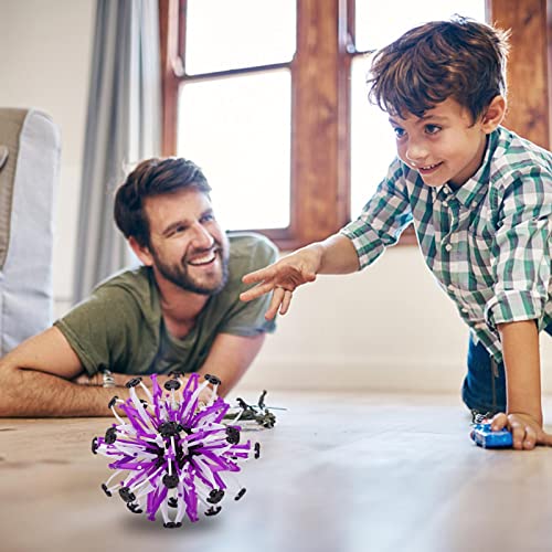 Stretch Magic Expandable Breathingcolorful Inflatable Ball Expandable ...
