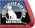 Amazon.com: This Vehicle Has Been Lab Tested Vinyl Window Decal ...