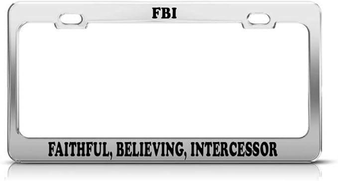 Amazon.com: General Tag FBI Faithful, Believing, Intercessor Fun Gift ...