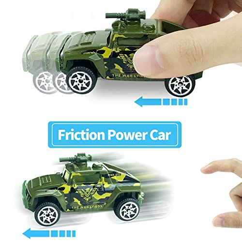 Diecast Military Vehicles Truck Set, Alloy Army Model Toys, Trucks ...