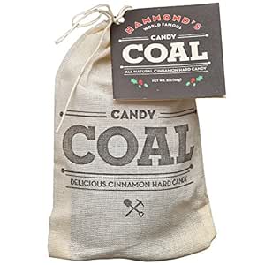 Amazon.com : Candy Coal, Christmas candy gift, Stocking stuffer, 2oz ...