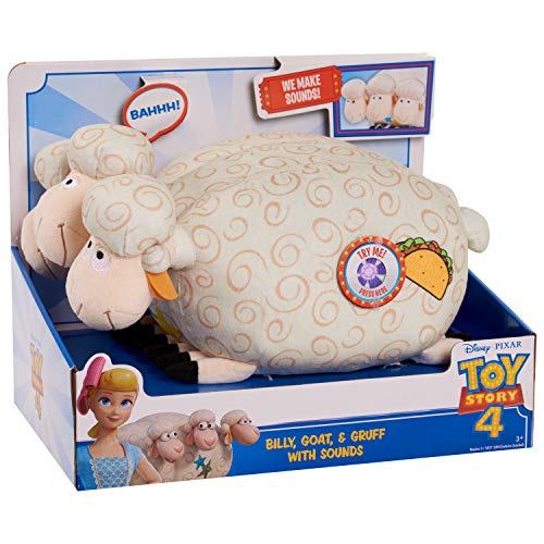 Disney-Pixar's Toy Story 4 Billy Goat & Gruff with Sound Effects Plush ...