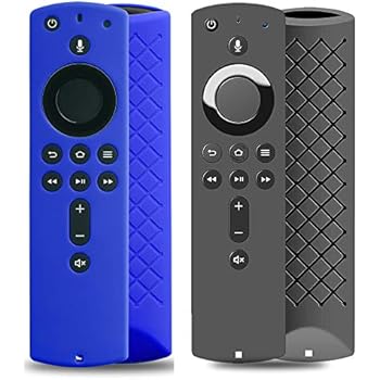 Amazon.com: [2 Pack ] Firestick Remote Cover Glow, Silicone Fire Remote ...