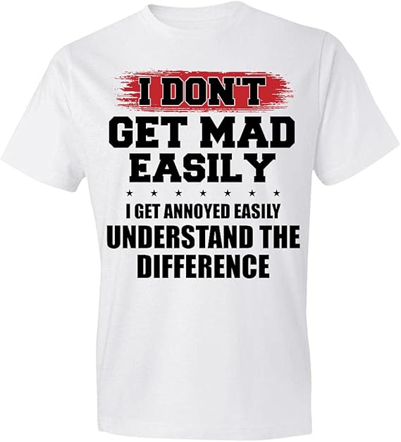 Amazon GAMILAN I Dont Get Get Mad Easily I Get Annoyed Easily amazon-gamilan-i-dont-get-get-mad-easily-i-get-annoyed-easily