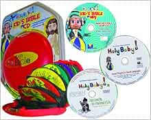 Catholic Kid's Audio Bible (Imprimatur)-with 2 Free Holy Baby DVDs- a ...