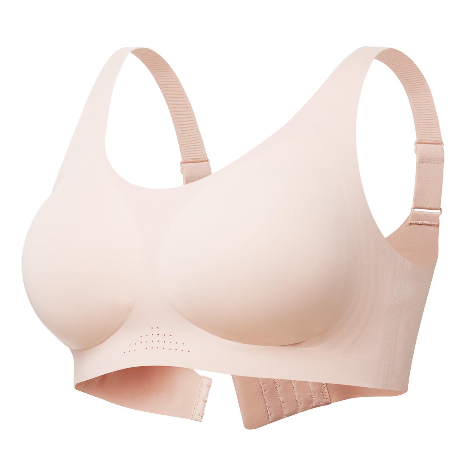 Momcozy Seamless Comfort Bra, Wireless Full-Coverage Everyday Wear ...