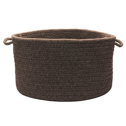 Amazon.com: Natural Style Round Basket Rural Earth Basket, 24 by 14 ...