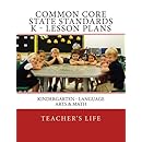 Common Core State Standards K- Lesson Plans: Kindergarten - Language ...