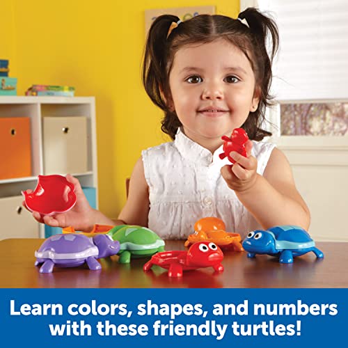 Learning Resources Number Turtles Set - 15 Pieces, Ages 18+ months Fine ...