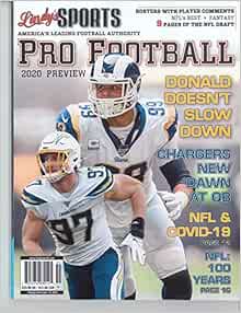 LINDY'S SPORTS PRO FOOTBALL MAGAZINE - 2020 PREVIEW - NFL & COVID-19 ...