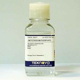 Teknova 1M Potassium Phosphate Buffer, pH 7.2, 200 ml.: Amazon.com ...