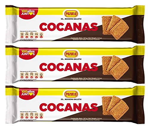 Pozuelo Cocanas Cookies | Coconut Cookies | Fresh & Crunchy | Great ...