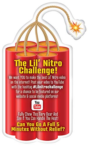 Lil Nitro The World s Hottest Gummy Bear By GiftWorld Hot Spicy 