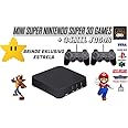 Mini Console Retro Super Nintendo com 34 mil jogos + 2 Controles ...