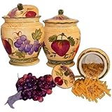 Amazon.com - Tuscany Grapes 4pc/canisters Kitchen Decor Set - Kitchen ...