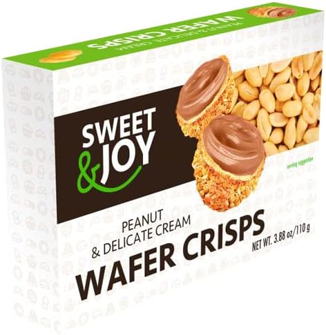Sweet and Joy Peanut and Delicate Cream Wafer Crisps 110g price in ...