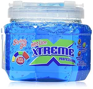 Amazon.com : Xtreme Professional Wet Line Styling Gel Extra Hold Blue ...