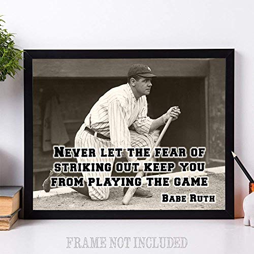 Babe Ruth - Never Let The Fear - Great Motivational and Inspiring ...
