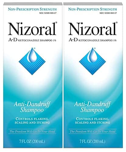Nizoral Anti-Dandruff Shampoo with 1% Ketoconazole, Fresh Scent, 7 fl ...