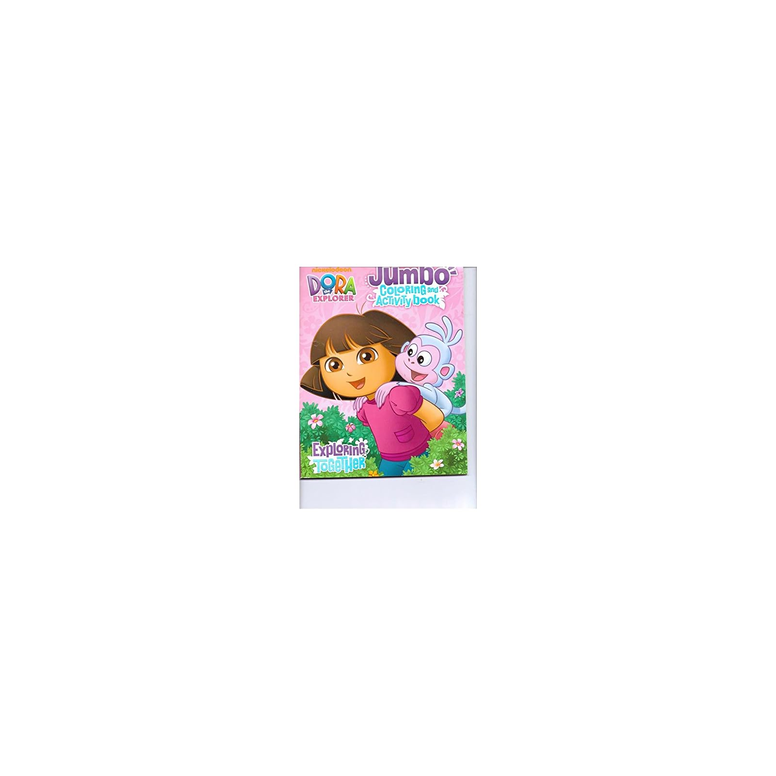 Dora the Explorer Jumbo Coloring and Activity Book with 64 Pages Plus ...