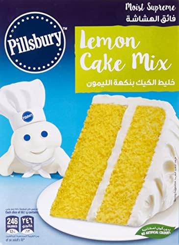 Pillsbury Lemon Cake Mix - 485 gm price in Saudi Arabia | Amazon Saudi ...