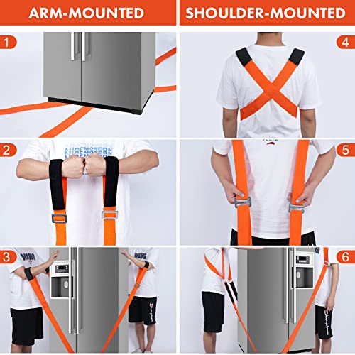 Moving Straps Lifting（Padded） One Person 2-Person Lifting And Moving ...