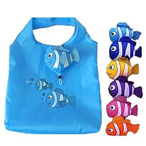 Amazon.com: 6 Pack of Assorted Colors Ripstop Nylon Clownfish Shopping ...