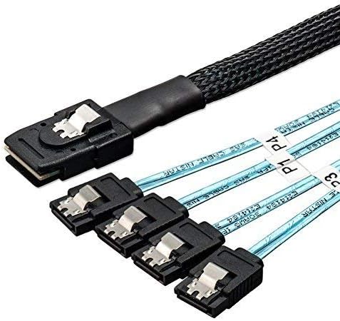 Cables Mini-SAS, VANDESAIL® Mini-SAS Interno a 4x SAS SATA Forward ...