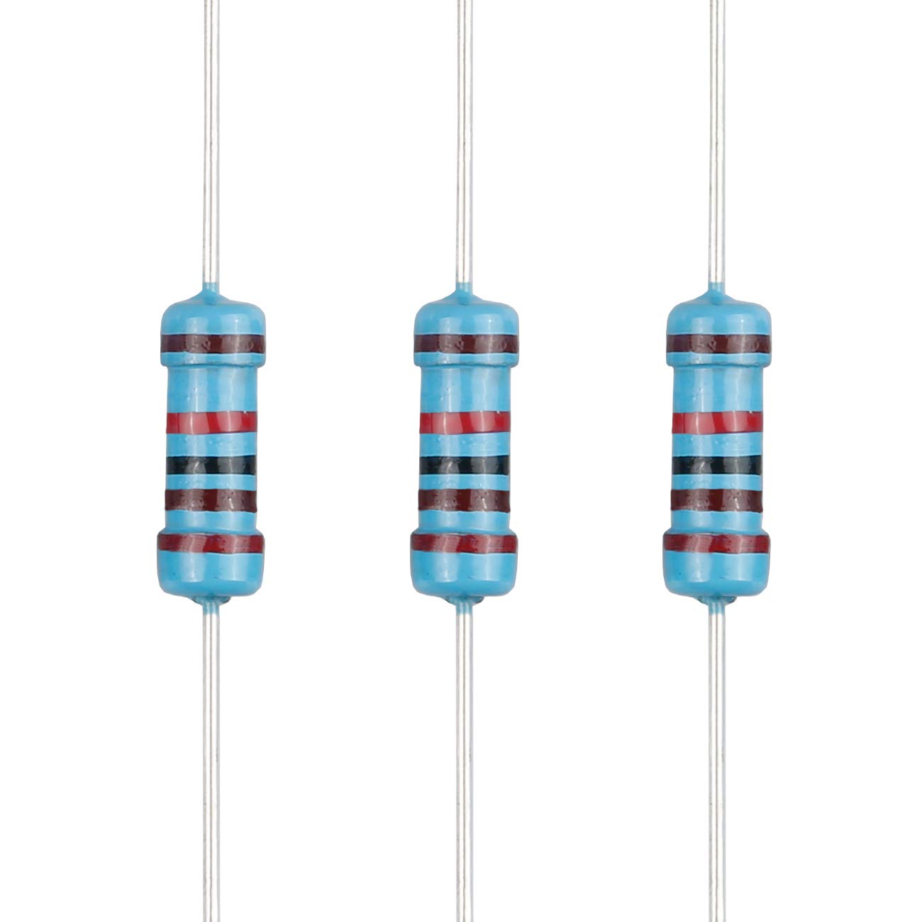 0.5Watt EDGELEC 100pcs 51 ohm Resistor 1/2w ±1% Tolerance Metal Film ...