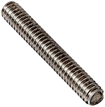 18-8 Stainless Steel Fully Threaded Stud, 1/4"-20 Thread Size, 1-3/4 ...
