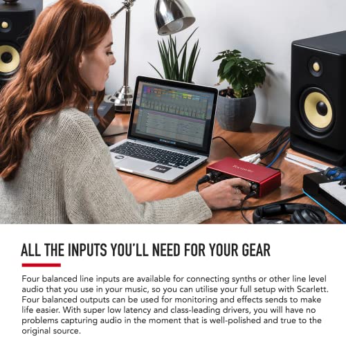 Focusrite Scarlett 4i4 3rd Gen & AKAI Professional MPK Mini MK3 ...