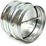 Fantech - FG4 - Galvanized Steel Inline Centrifugal Duct Fan, Fits Duct ...