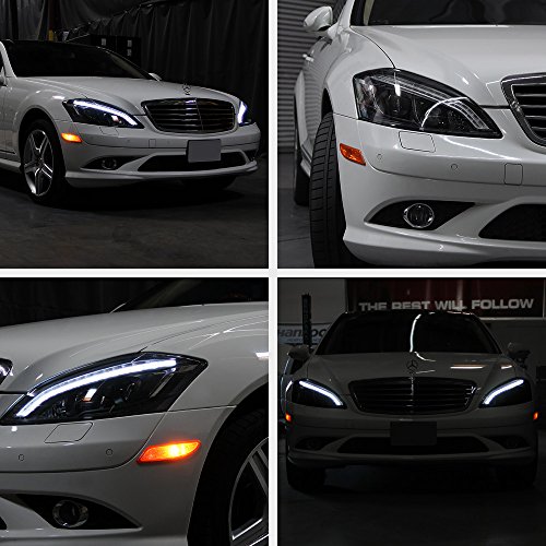 [For 2007-2013 Mercedes-Benz W221 S-Class Halogen Model] LED Strip ...