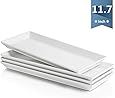 Amazon.com | Sweese 701.101 White Rectangular Platters, Porcelain ...