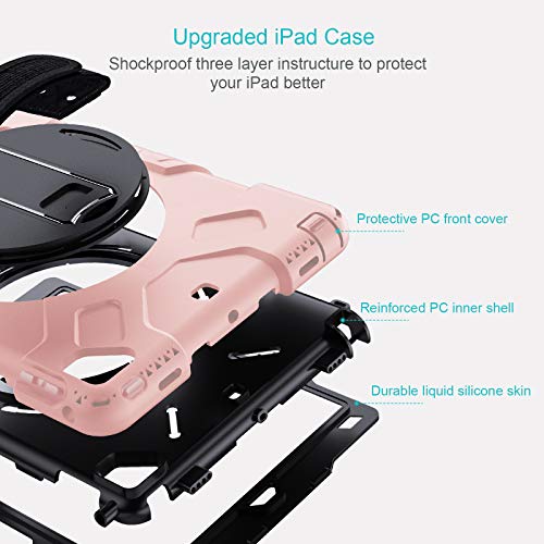 SUPFIVES Case for iPad 6th/5th Generation 9.7/Air 2/ Pro 9.7 [Military ...