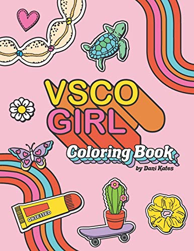 Amazon.com: VSCO Girl Coloring Book: For Trendy, Confident Girls with ...
